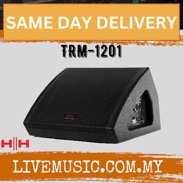 HH ELECTRONIC TRM-1201 TENSOR 12"ACTIVE MONITOR 1400W ( TRM1201 / TRM ...
