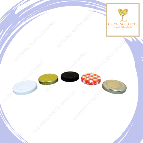 [50pcs] Lug Cap/Aluminium cap/ Lug cap for glass jar/penutup botol. 瓶盖 ...