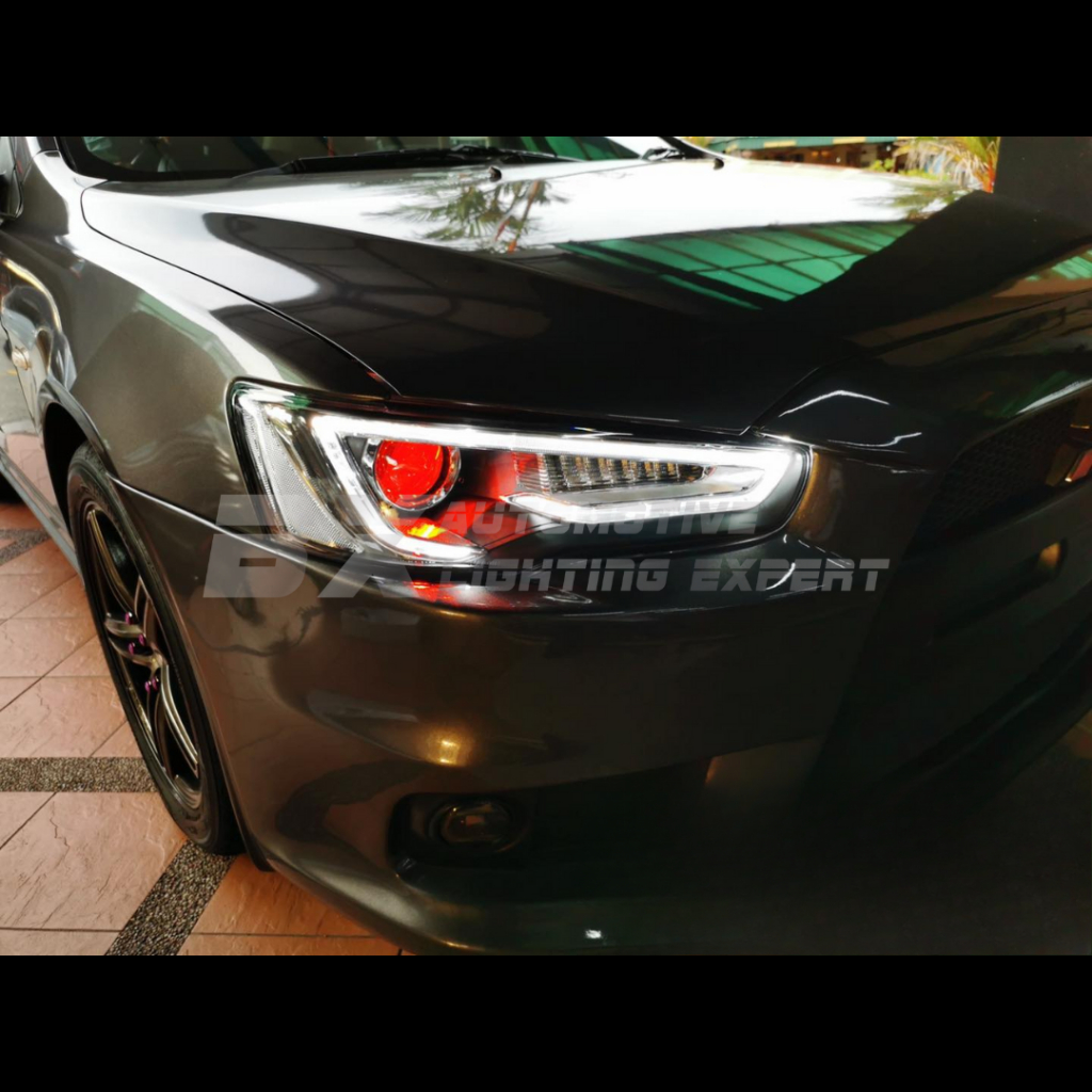 Mitsubishi Lancer / Inspira / EvoX - LED Headlamp (Audi Design ...