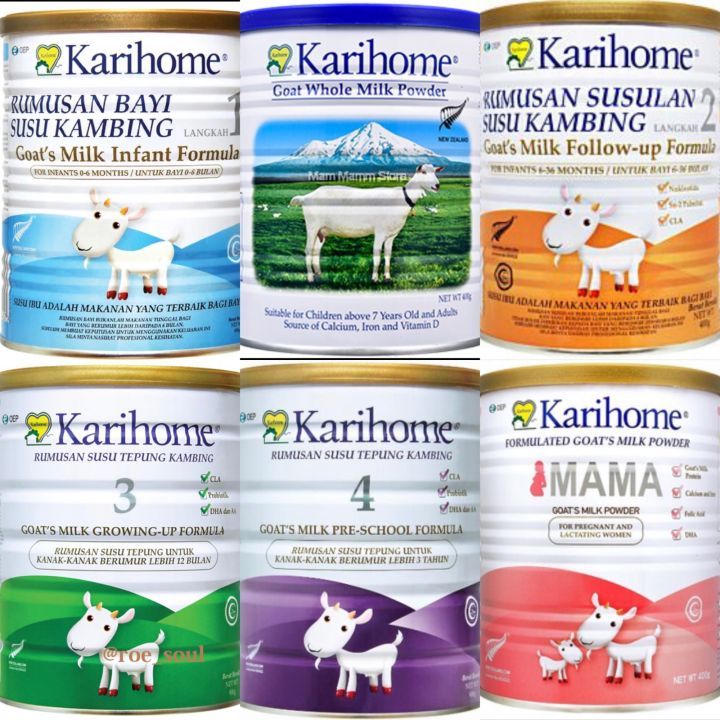 Karihome Infant Baby Children Goat milk Susu Kambing Bayi Kanak-kanak ...