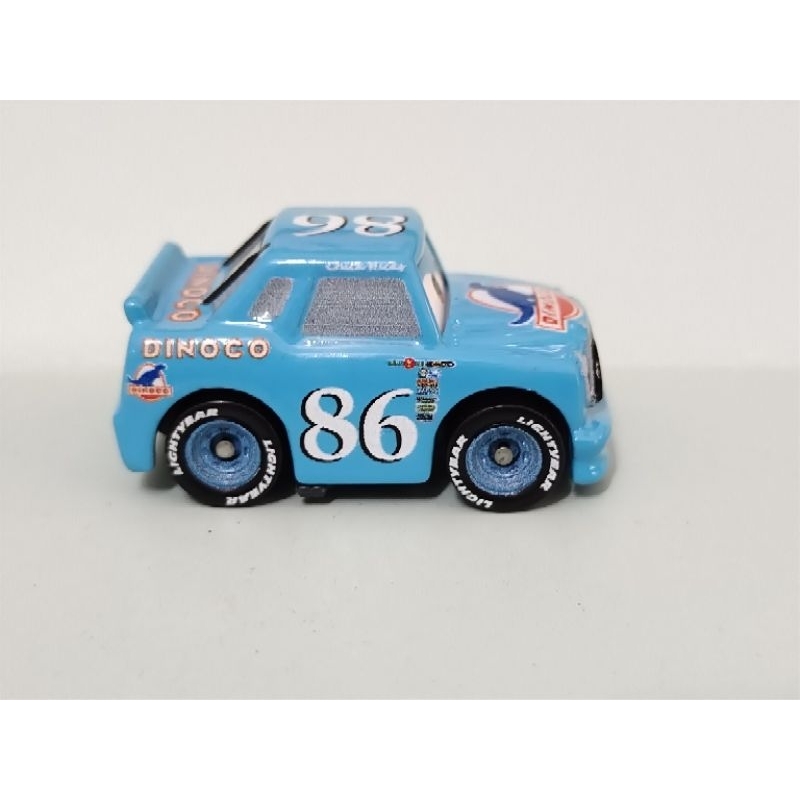 LSBB Disney Pixar Cars Mini Racers Blue Dinoco Chick Hicks Loose ...