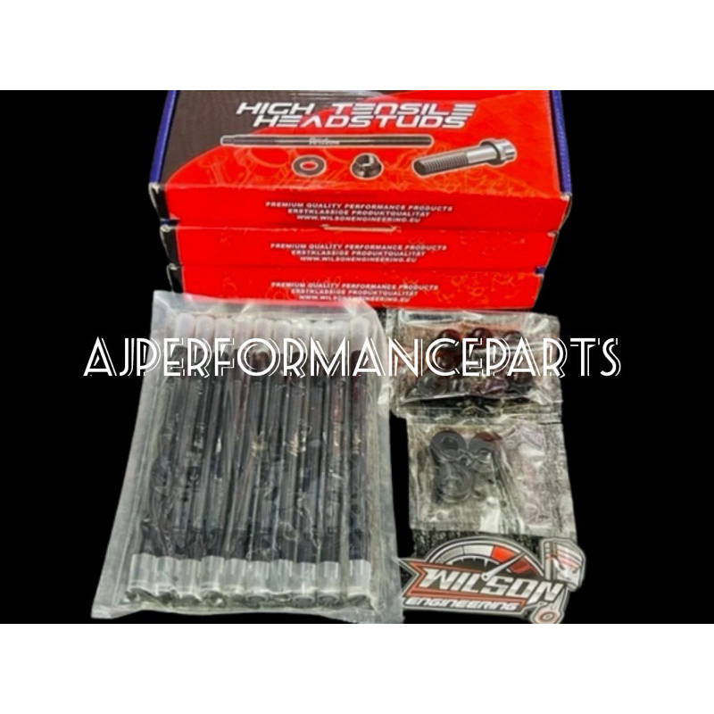 WILSON ENGINEERING HEAD STUD KIT HONDA B16 B18 B20 K20 K24 | Shopee ...
