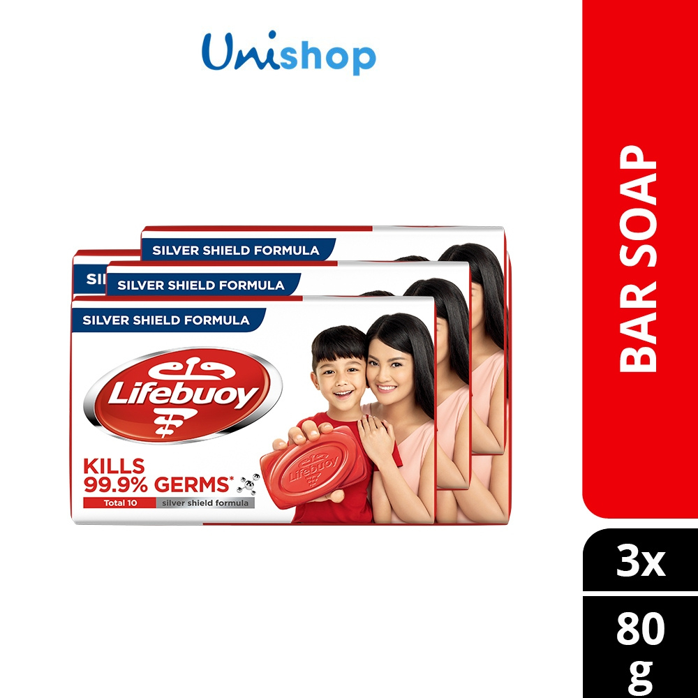 Lifebuoy Bar Soap Total 10 (70g x 3) | Shopee Malaysia