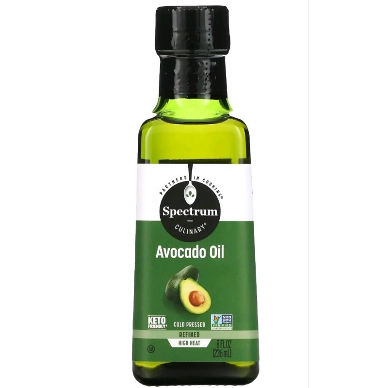 Spectrum Culinary, Avocado Oil, Cold Pressed, 8 fl oz (236 ml) | Shopee ...