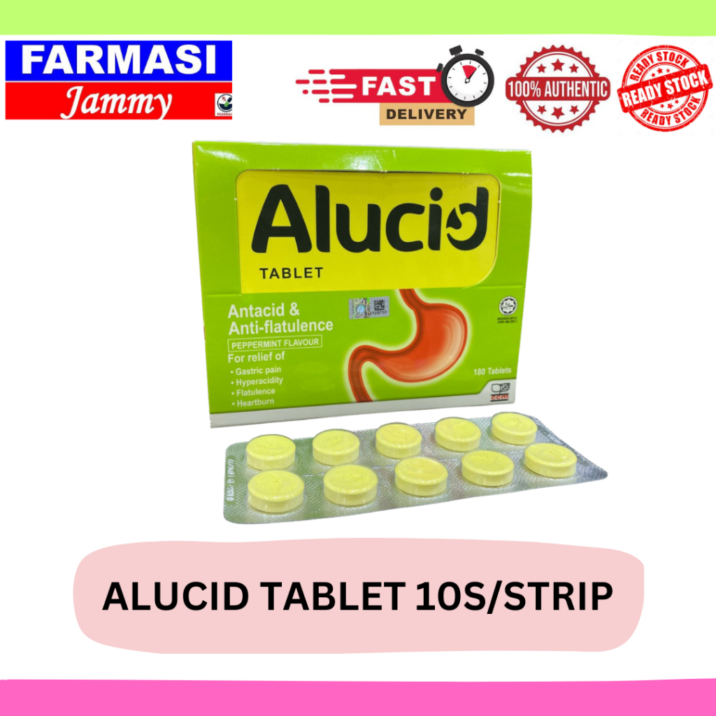ALUCID TAB 10S/STRIP | Shopee Malaysia