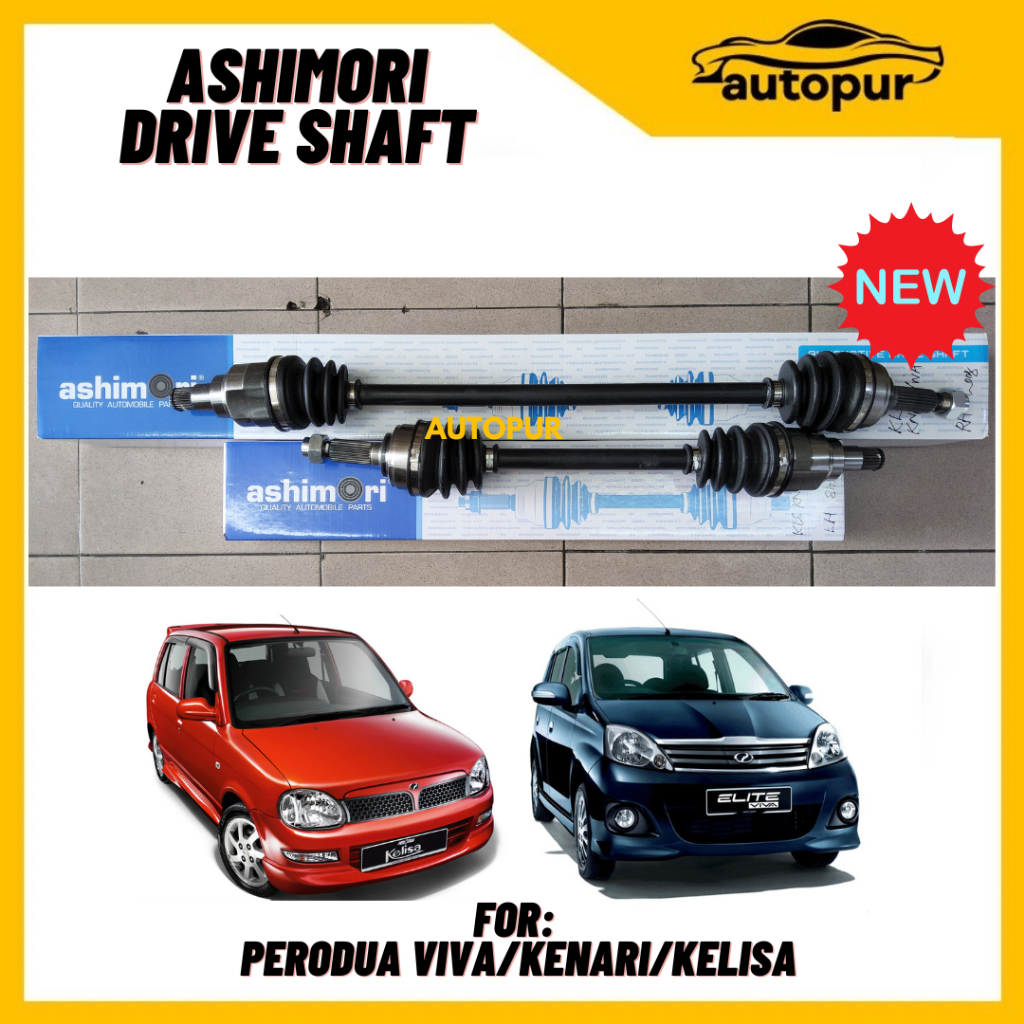 Ashimori Drive Shaft for Perodua Viva/Kenari/Kelisa | Shopee Malaysia