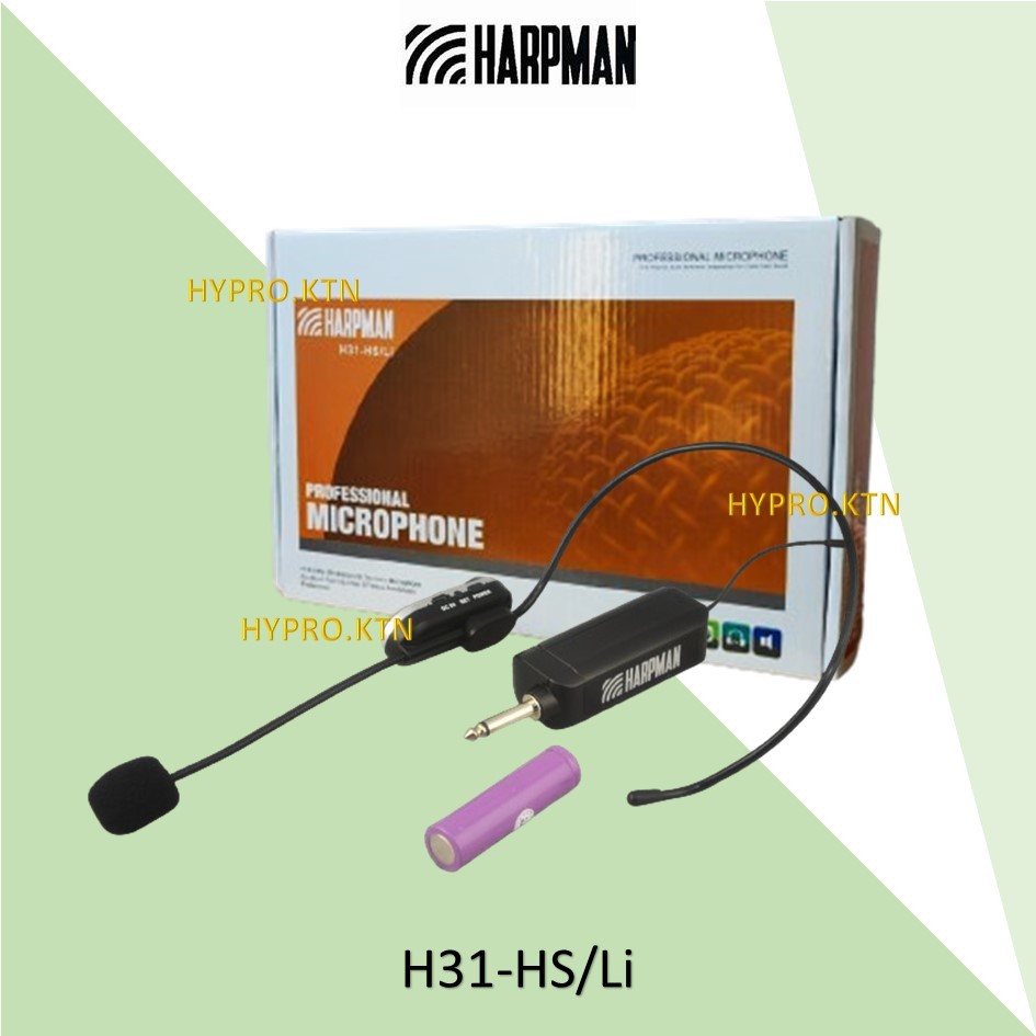 Harpman H31-HS/Li H32M-HS/Li UHF Wireless Headset Microphone Masjid ... Harpman H31-HS/Li H32M-HS/Li UHF Wireless Headset Microphone Masjid ...
