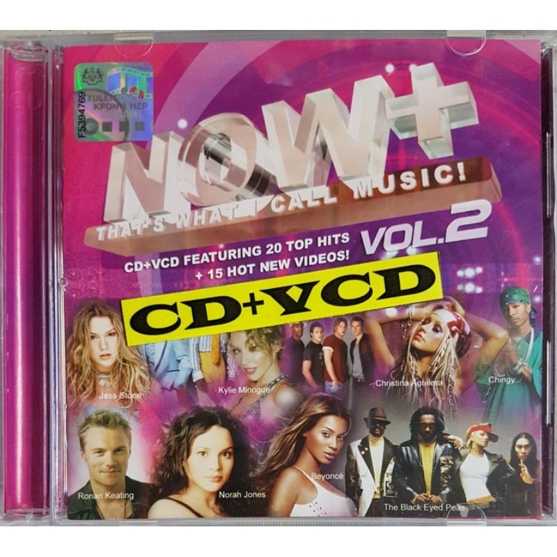 MTV+ Vol.2 (2005) Various Artists Compilation (CD+VCD) | Shopee Malaysia