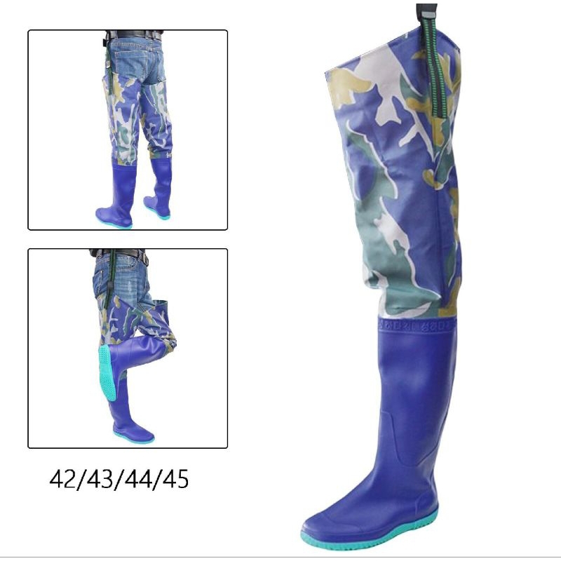 Kasut turun sawah bendang sungai tinggi 80cm/High quality waterproof ...