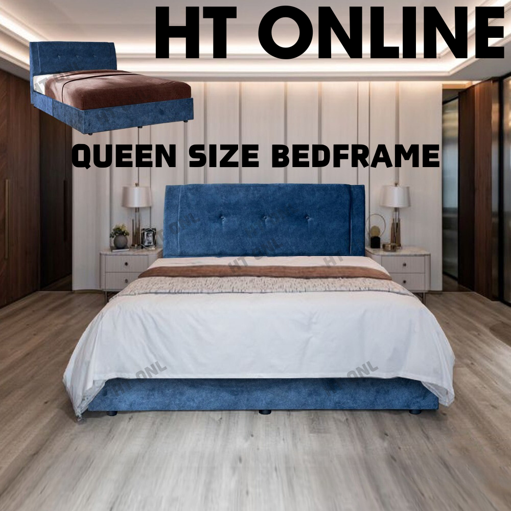 HT ONLINE / Katil Murah / Queen Bed Frame / Divan Bedding Furniture ...