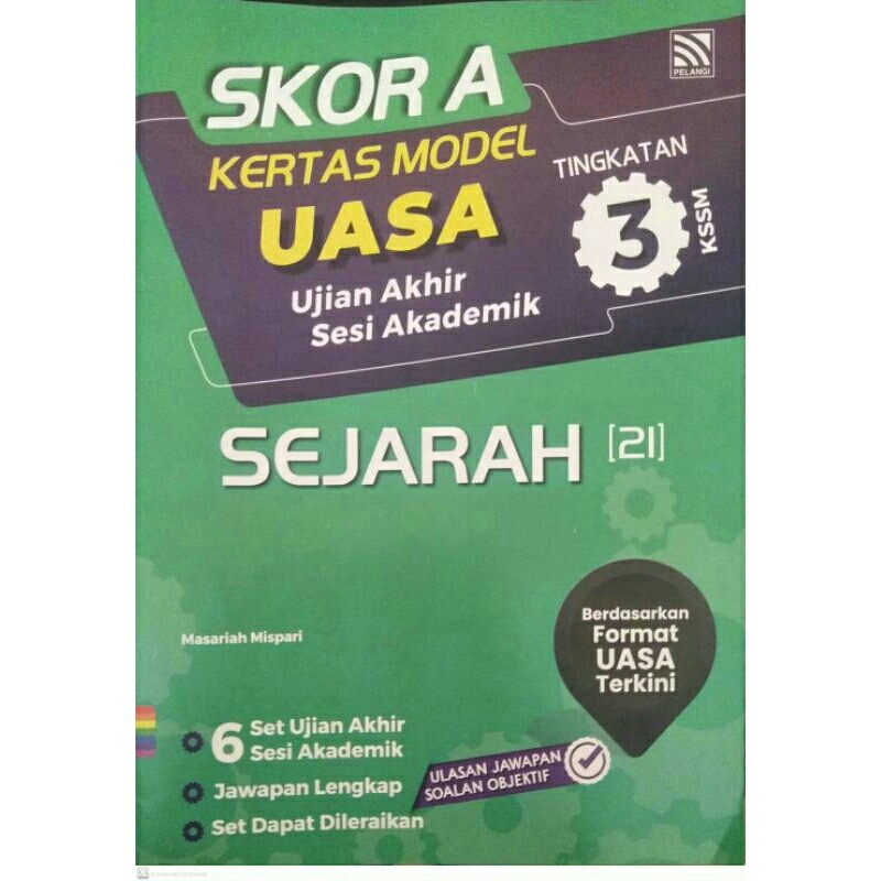 Skor A Kertas Model UASA Sejarah Tingkatan 3 | Shopee Malaysia