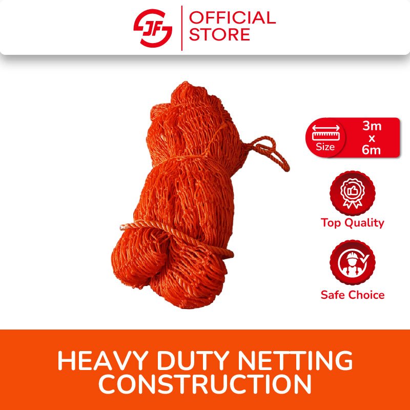 Heavy Duty Netting Construction Netting Without Fire Resistant Catch ...