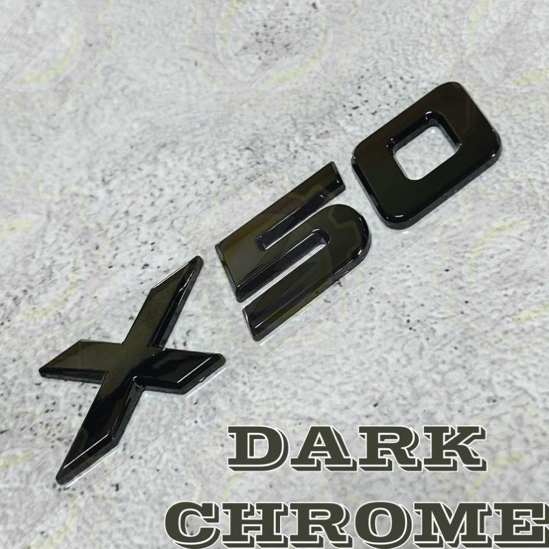 🌟WITH TAPE🌟 💯 ORIGINAL SIZE PROTON X50 WORDING LOGO / EMBLEM / BADGE ...