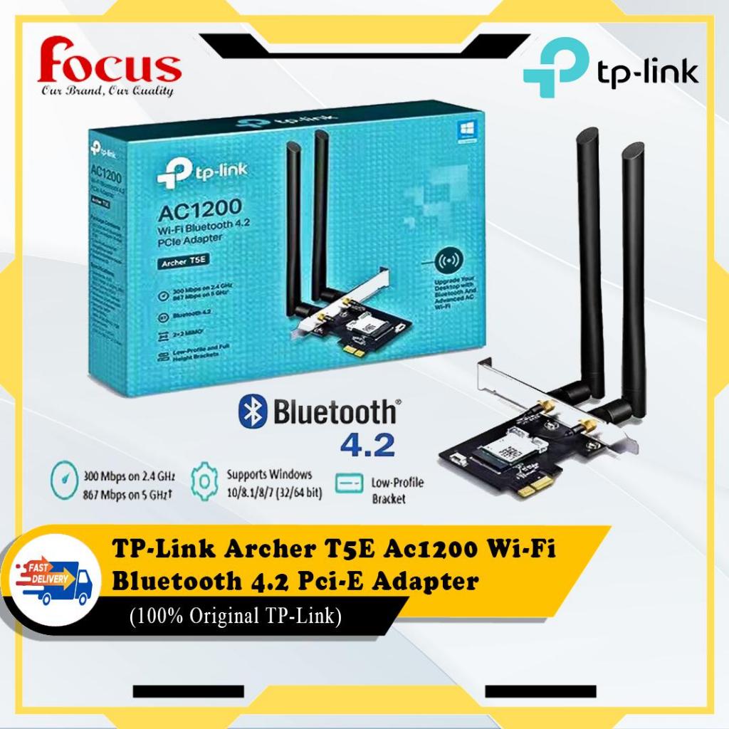 TP-Link Archer T5E AC1200 WiFi Bluetooth 4.2 PCIe Adapter | Shopee Malaysia