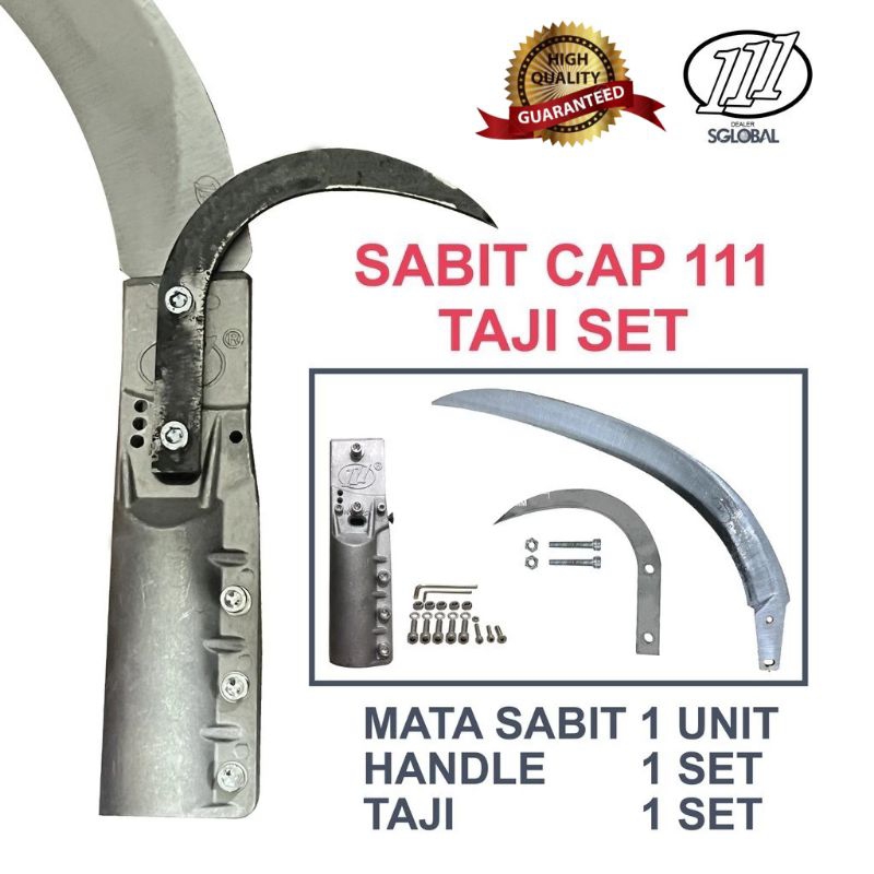[100%ORI] Sickle/ Sabit CAP 111 Taji Set/ Full set | Shopee Malaysia