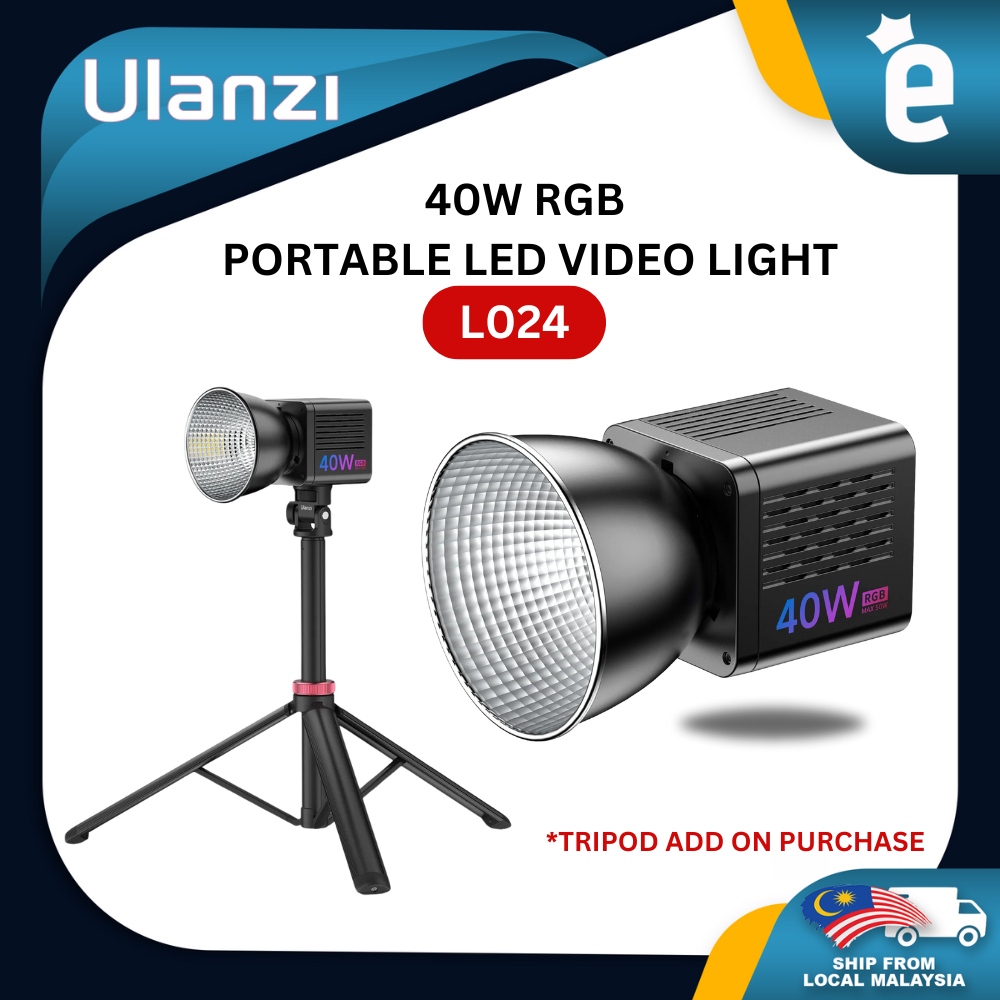 Ulanzi L024 40W RGB Portable LED Video Light | Shopee Malaysia