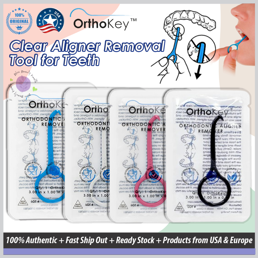 OrthoKey Clear Aligner Removal Tool for Teeth Invisalign Remover ...