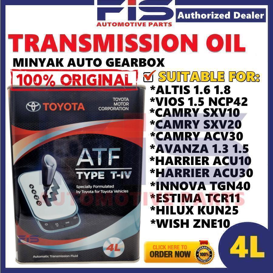 FIS Original Toyota ATF Oil Automatic Transmission Fluid Type T-IV T4 ...