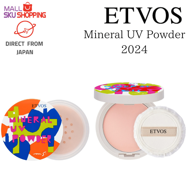 【Direct from Japan】Etvos Mineral UV Powder 5g SPF50 PA++++ / Mineral UV Veil 7g SPF45 PA+++ 2024 ...