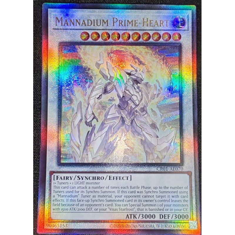 YUGIOH CR01-AE070 Mannadium Prime-Heart [UTR] | Shopee Malaysia