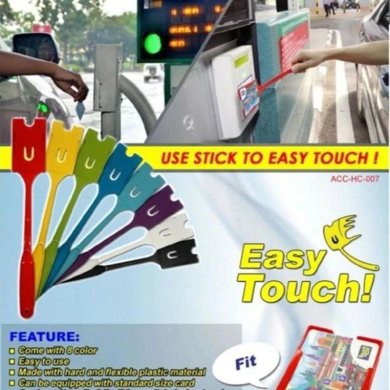 *ZR4961 Easy Reach Touch N Go Card Stick Holder Random Colour(1Pcs ...