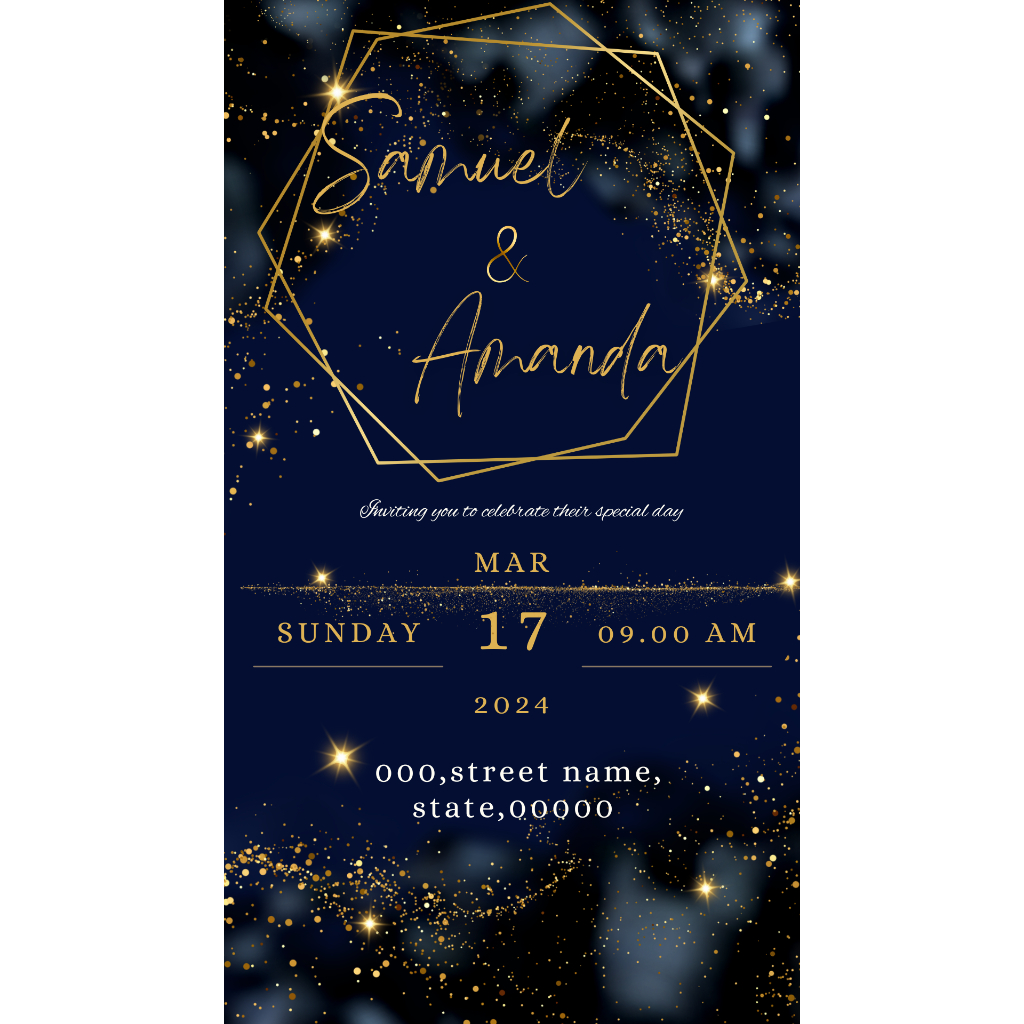Kad Kahwin Digital | Wedding Card Digital | E-card Invitation | Kad ...