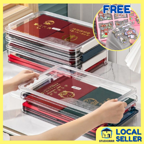 SALE !!! High Quality Document Storage Box Stackable Large Capacity ...
