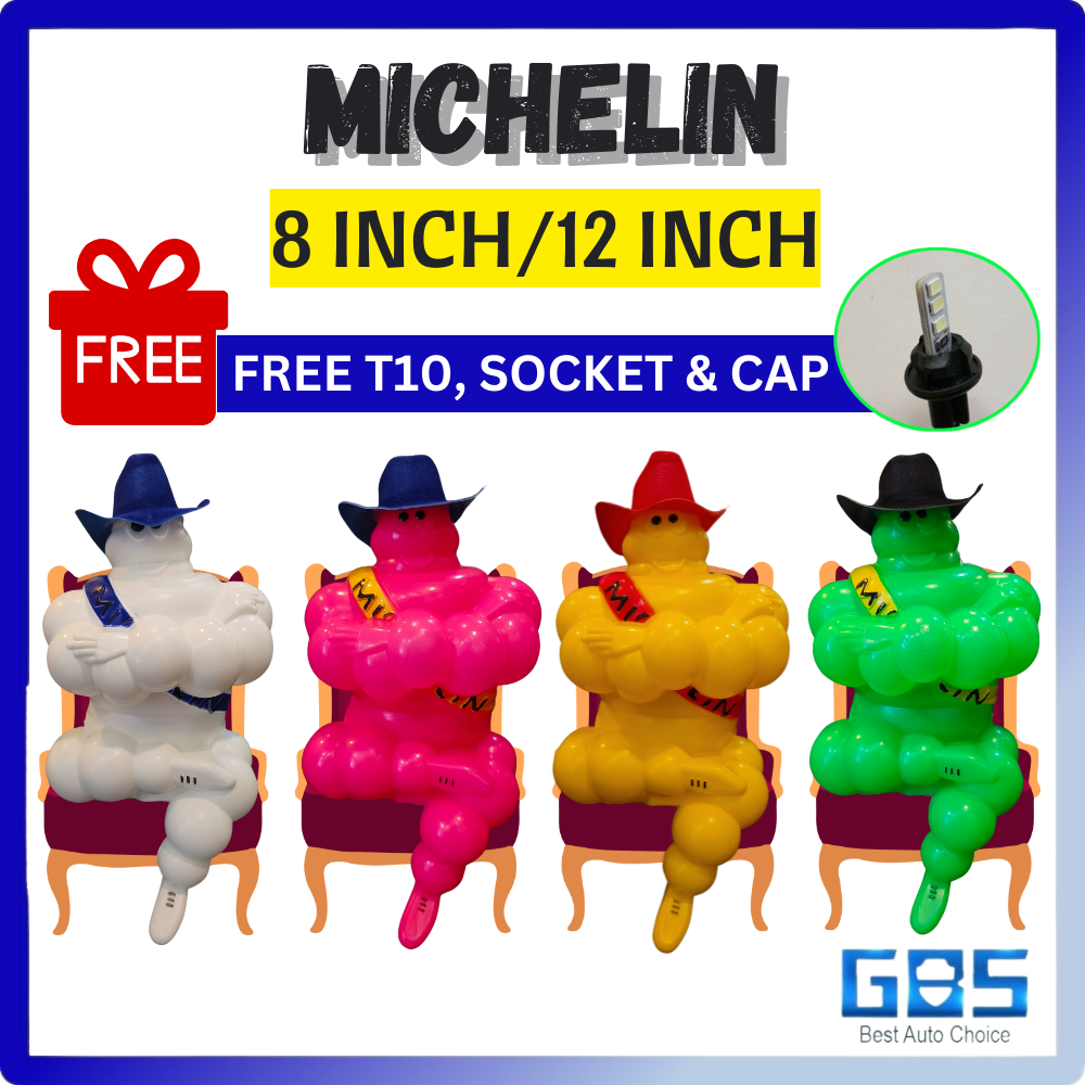 GBS CAR LED PATUNG MICHELIN (FREE T10 & SOCKET) ACCESSORIES LORRY AND ...