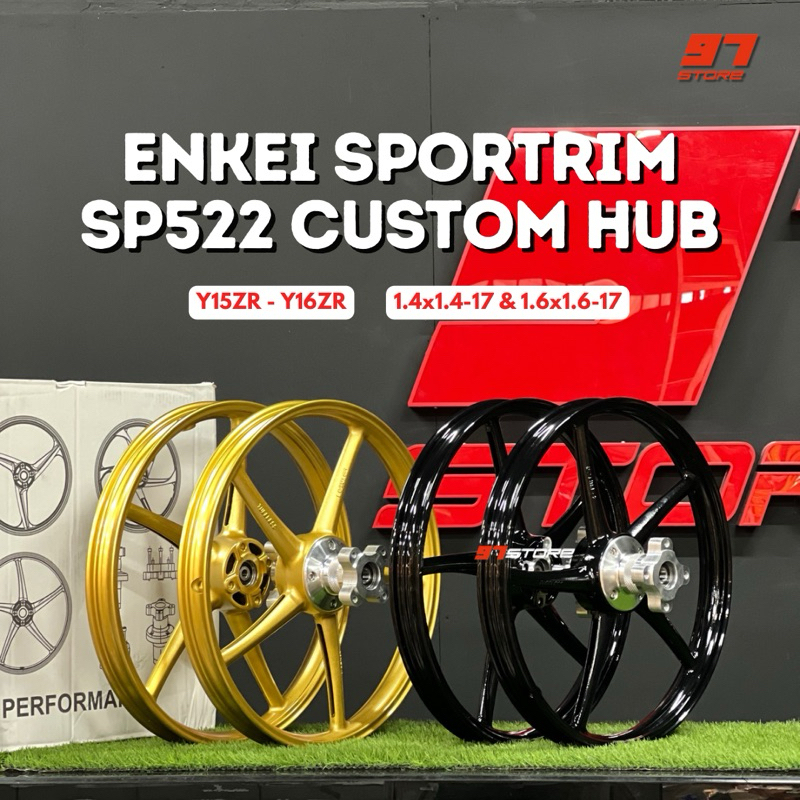 Enkei SP522 Custom Sport Rim Y15ZR Y16ZR | Shopee Malaysia