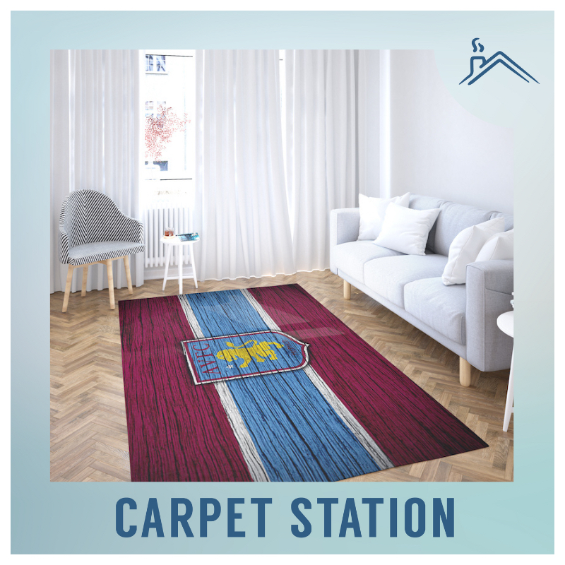 Karpet Murah Hiasan Rumah Alas Kaki Besar Football Team Logo Aston ...