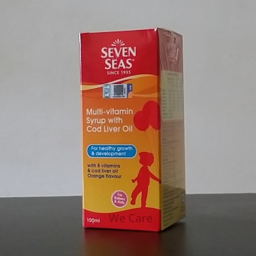 [EXP12/2025] Seven Seas Multi-Vitamin Syrup With Cod Liver Oil 100ml ...