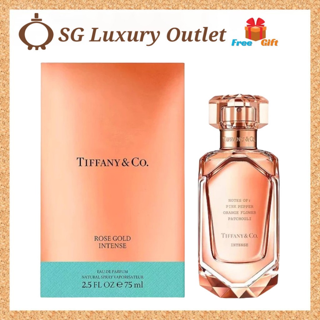 🟢💯% Tiffan𝕪 & Co Rose Gold Intense Eau De Parfum 75ml_for women (Daily dispatch) | Shopee Malaysia
