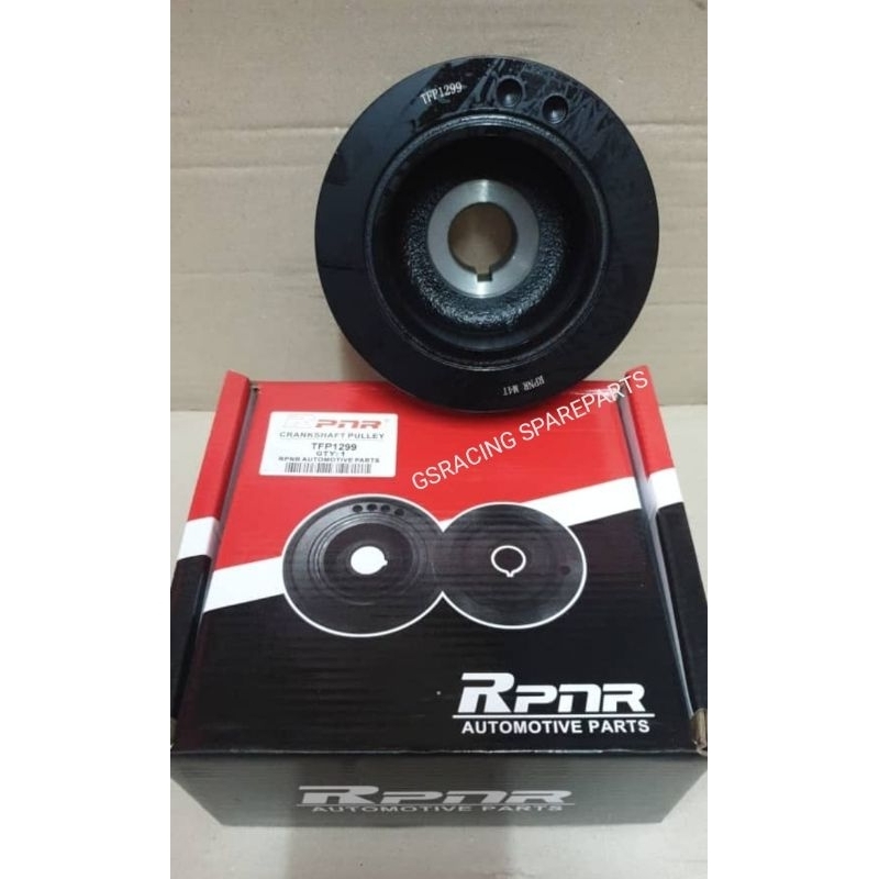 ISUZU D-MAX 2.5 4JA1-T CRANK SHAFT PULLEY MAIN PULLY (2XA BELT 1XB BELT ...