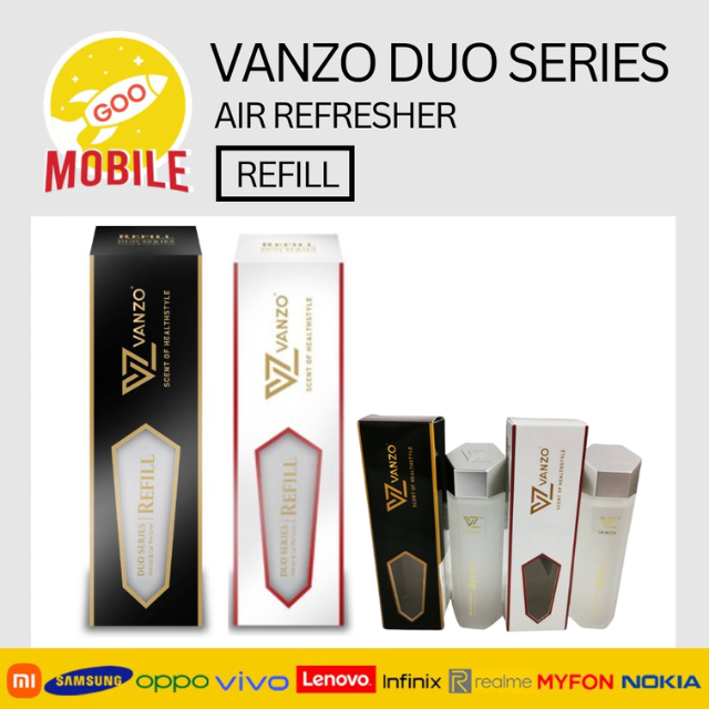 VANZO 3355 & 3366 DUO SERIES REFFILL 100ML - Classic Blossom & English ...