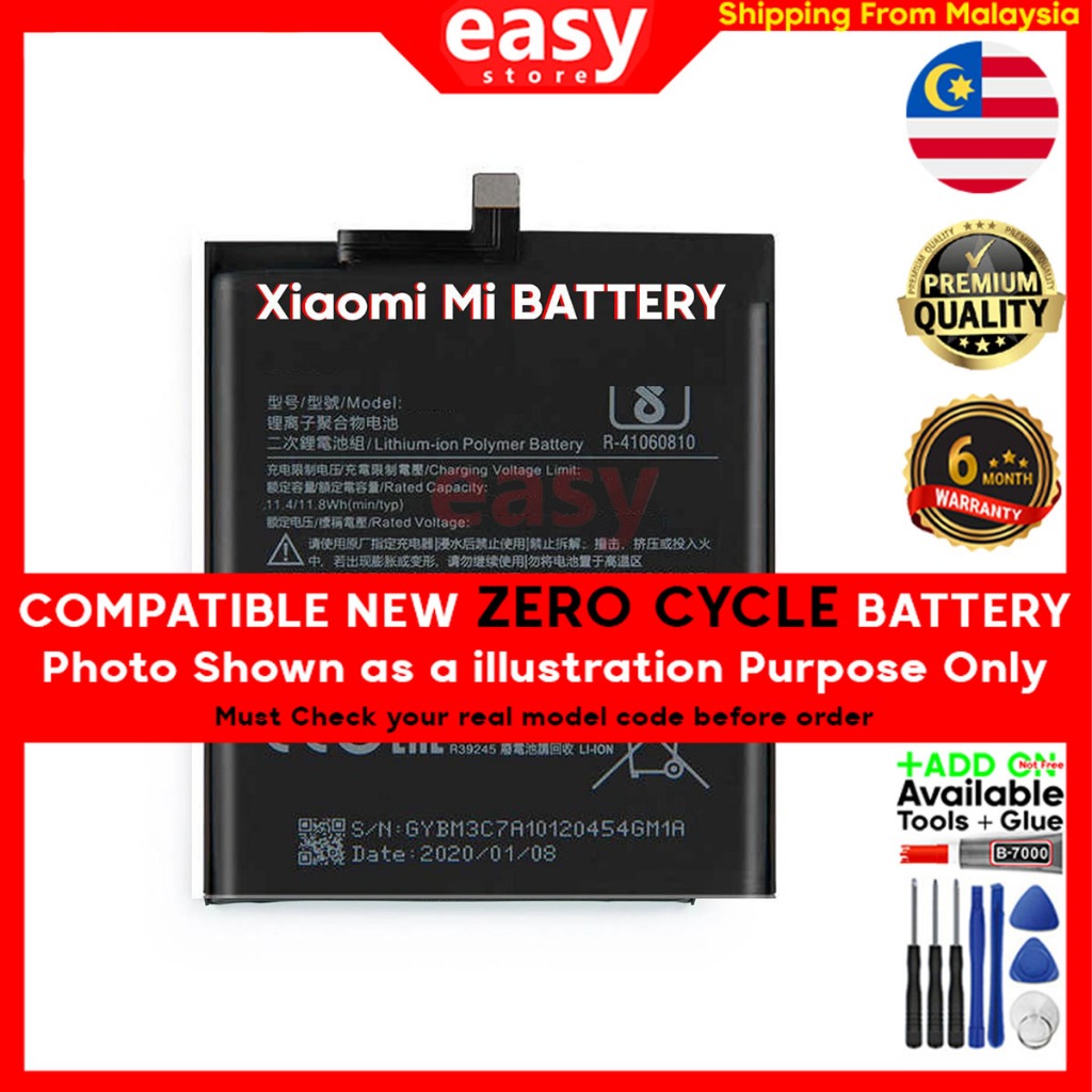 Battery For XIAOMI Mi 9T Pro / XIAOMI 9TPro / XIAOMI Redmi K20 Pro BP40 ...