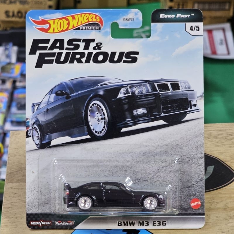 HOT WHEELS PREMIUM BMW M3 E36 FAST AND FURIOUS EURO FAST | Shopee Malaysia