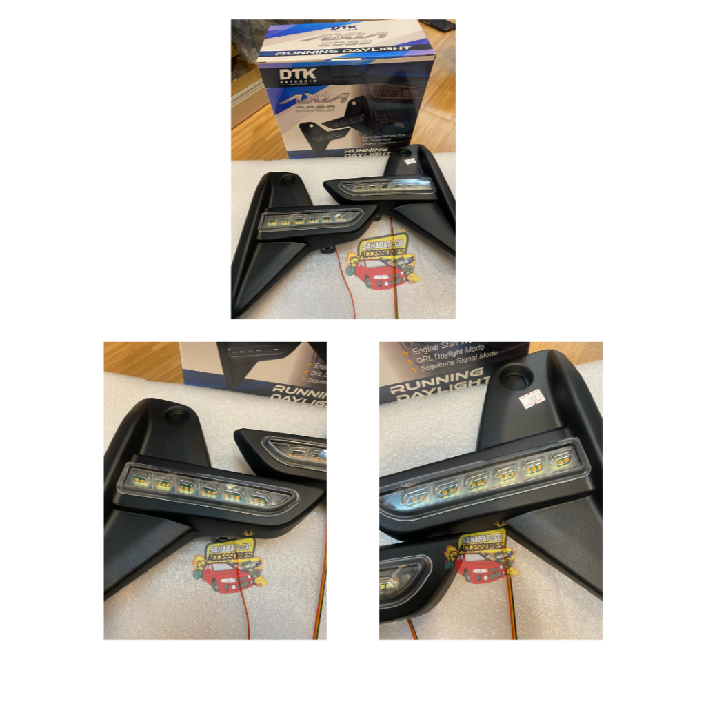 Perodua Axia 2023 New Axia LED Daylight Foglamp Foglight Spotlight DRL ...