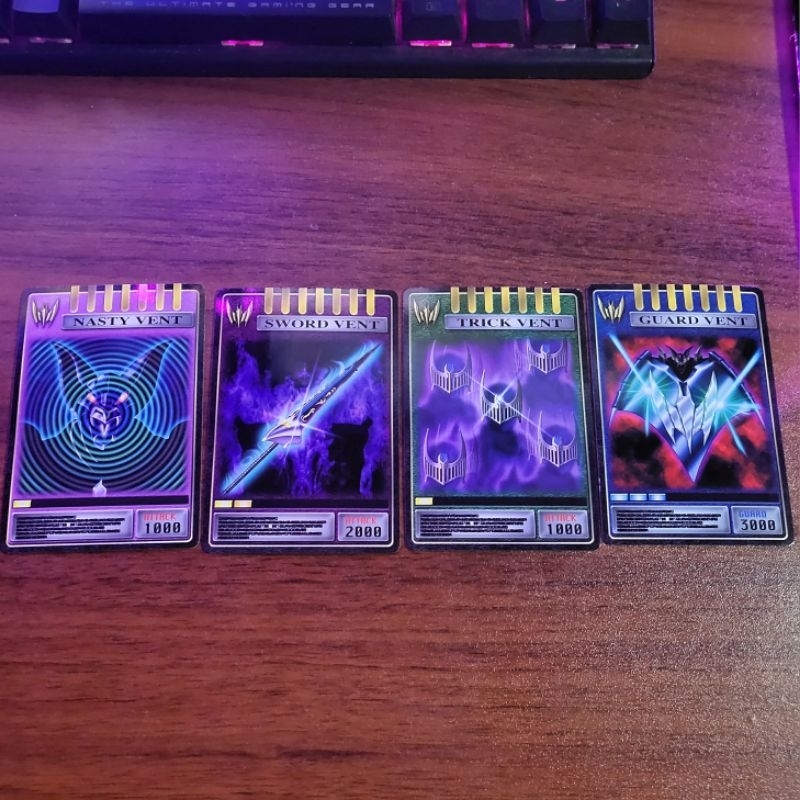 BANDAI SET 4 CSM Complete Selection Modification Knight Extra Advent ...