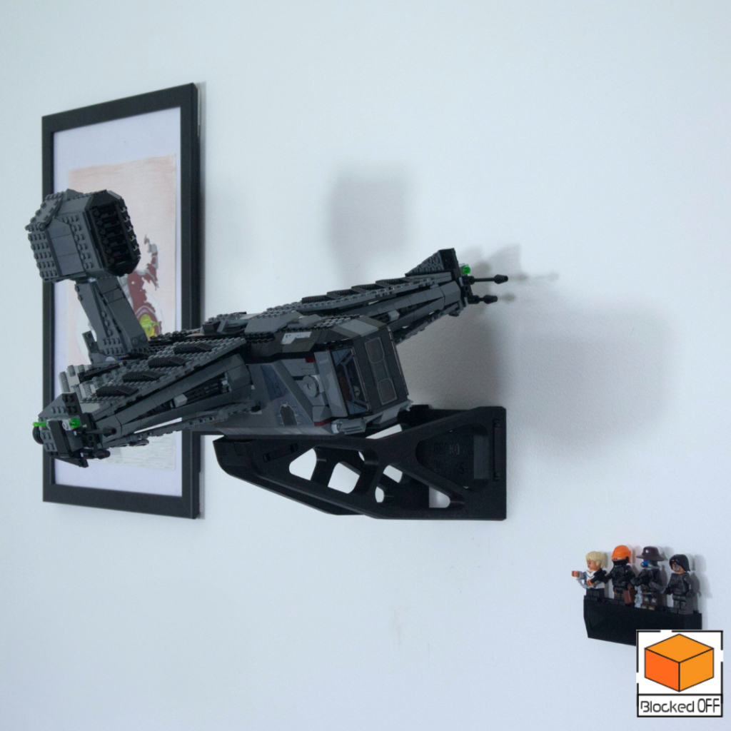 Wall Mount for Lego Star Wars Cad Bane's The Justifier (75323) | Shopee ...