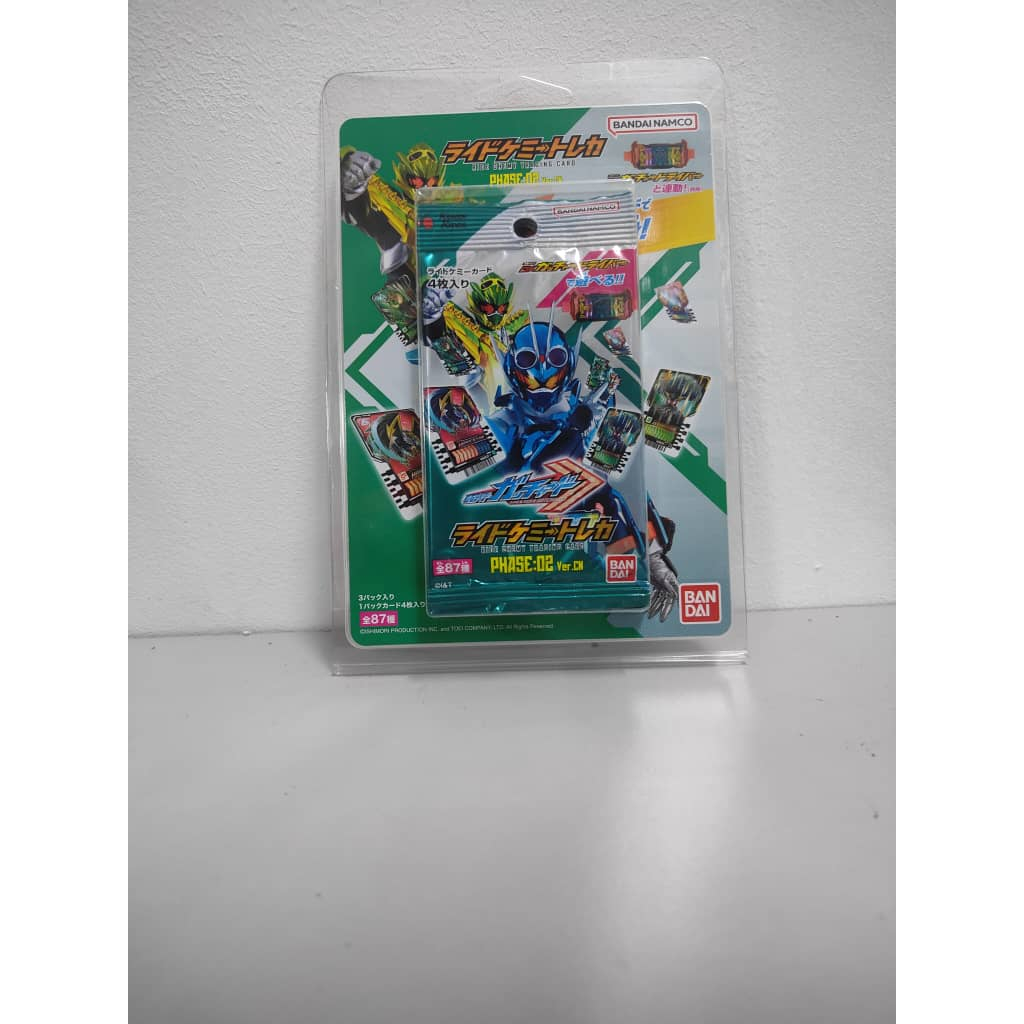 [READY STOCK] KAMEN RIDER GOTCHARD : DX RIDE CHEMY TRADING CARD 02 VER ...