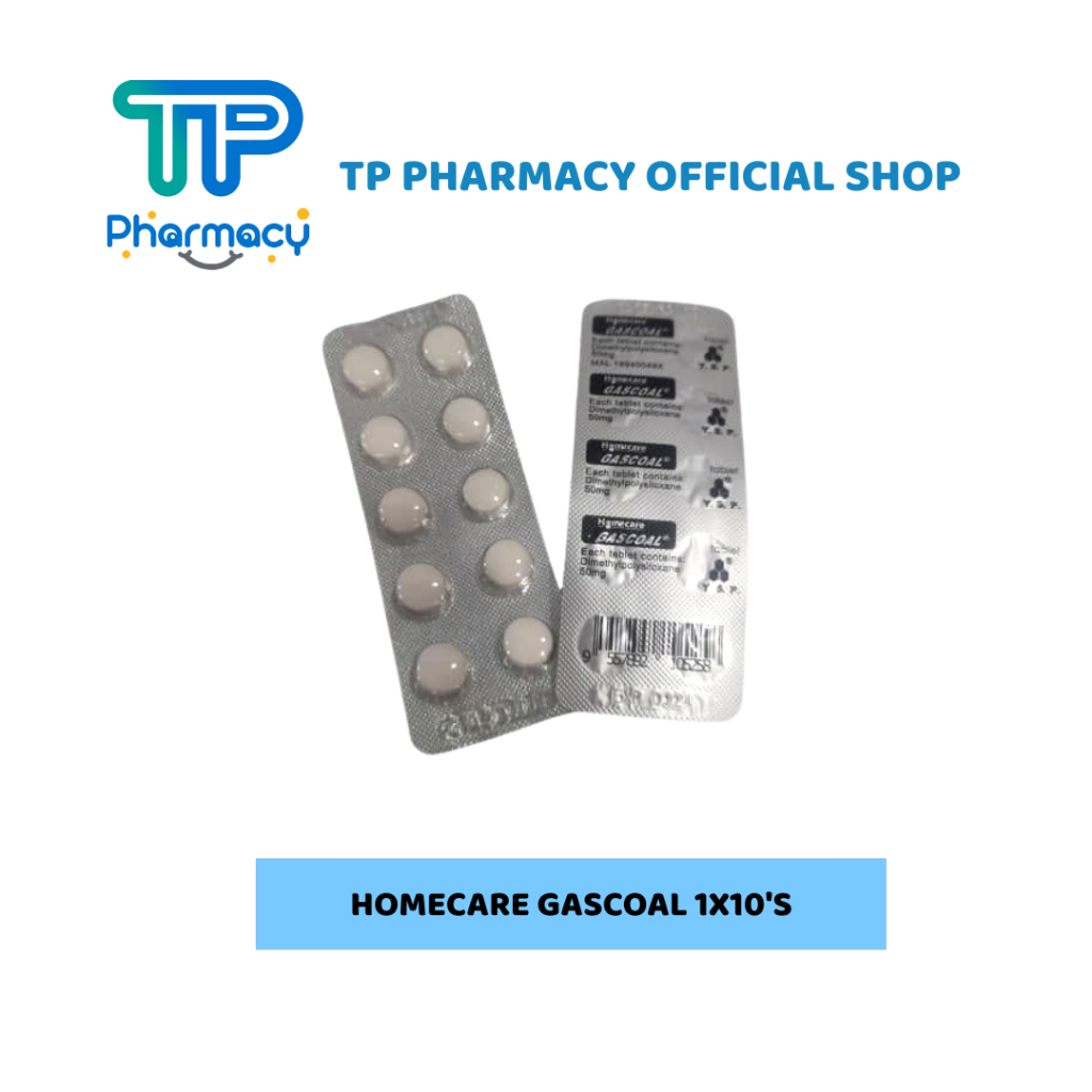 GASCOAL 50MG 1 STRIP (TAB 10'S) For Gastric | Shopee Malaysia