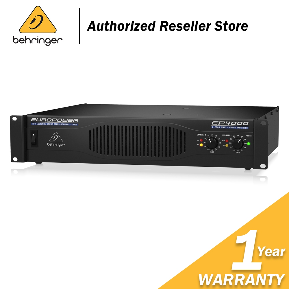 Behringer Europower EP4000 2-channel Power Amplifier (EP-4000 / EP 4000) | Shopee Malaysia