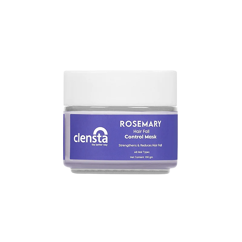 Clensta Rosemary Hair Fall Control Mask With Biotin For Reducing Hair ...