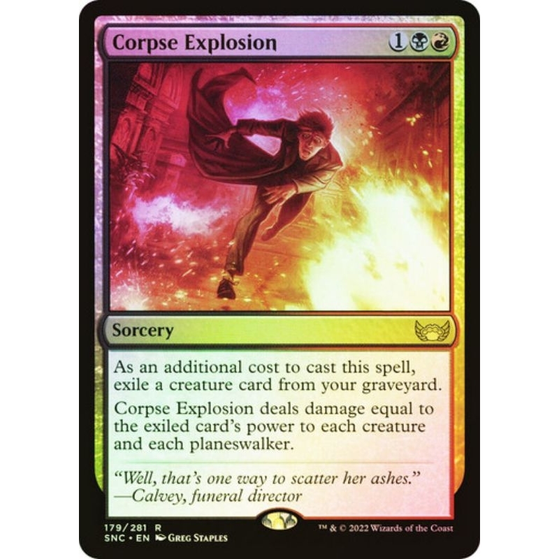 Magic the Gathering - Corpse Explosion (SNC) | Shopee Malaysia
