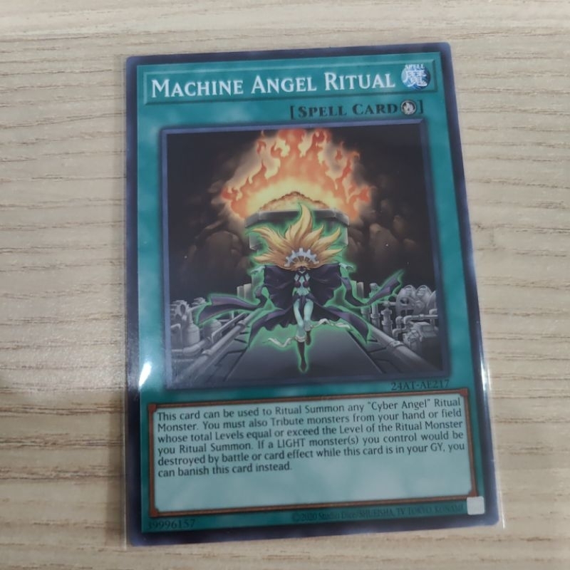 Yugioh: 24AT-AE217 Machine Angel Ritual (COMMON) | Shopee Malaysia