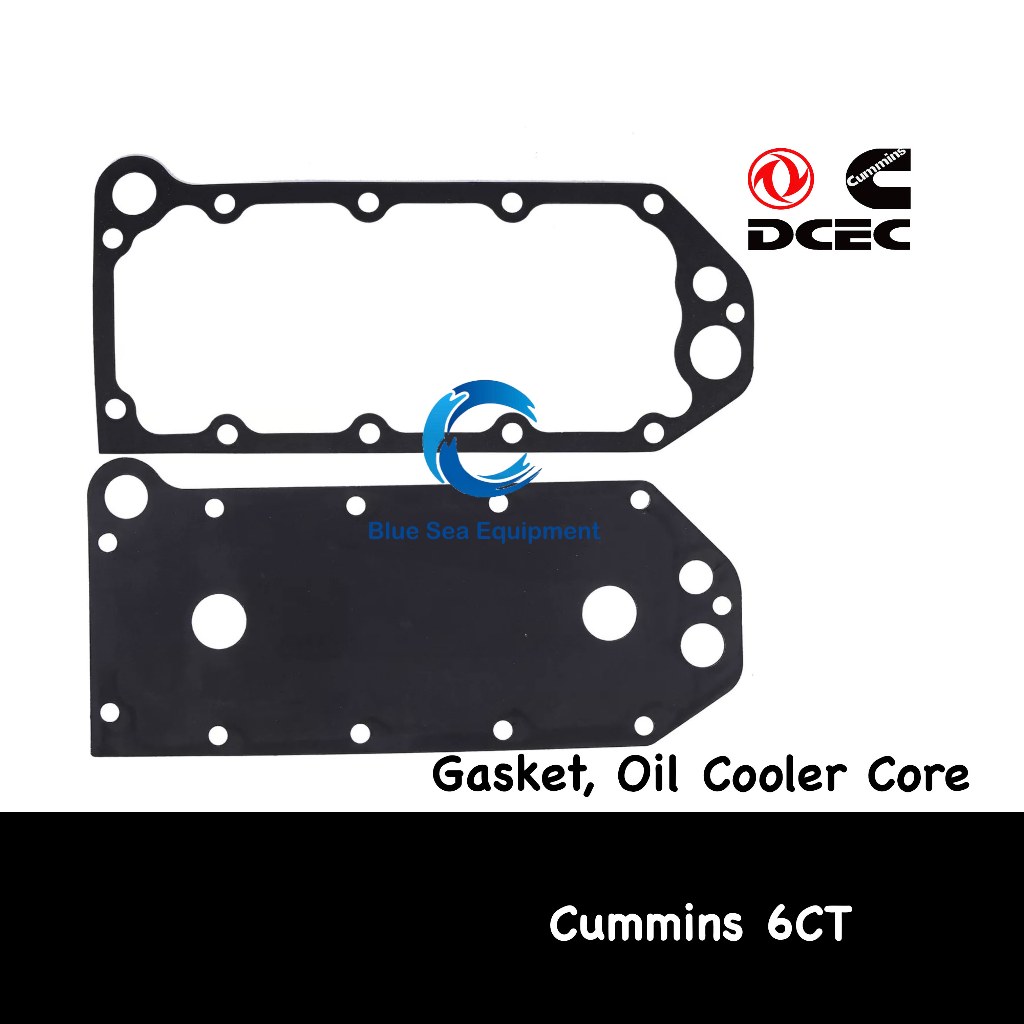 Original Gasket Oil Cooler Core for Cummins 6CT - 3918174 / 3929011 ...
