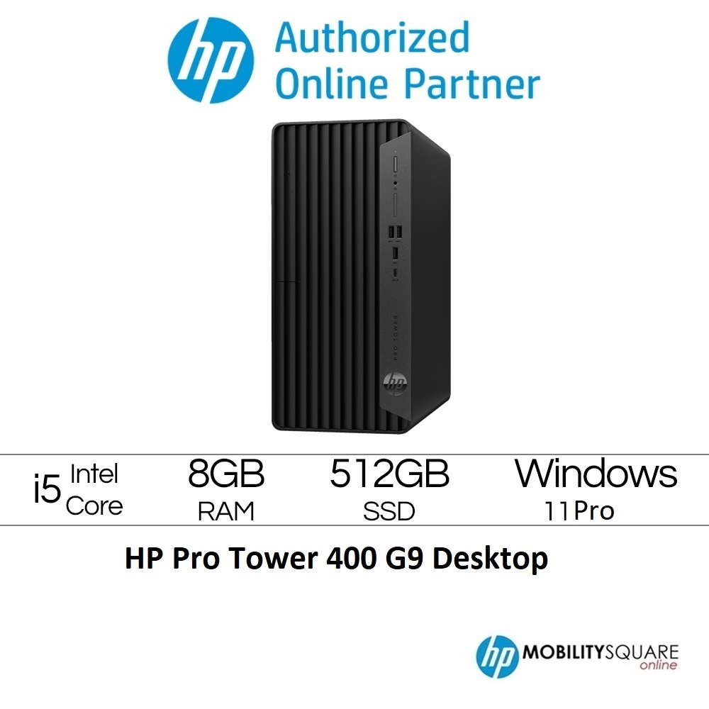 HP Pro Tower 400 G9 Desktop PC ( I5 & I7 ) | Shopee Malaysia