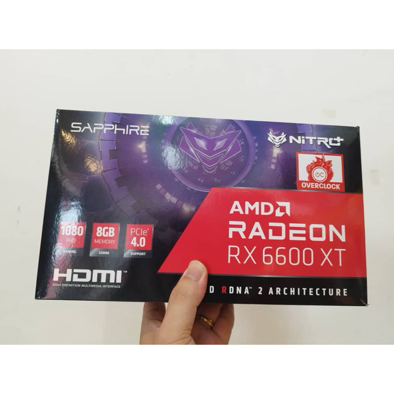 AMD NITRO PLUS RX6600XT OC 8GB | Shopee Malaysia