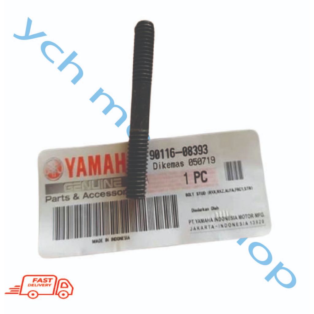 YAMAHA RXZ Y125ZR Y125Z Y110 SS Y100 SPORT BLOCK TIANG STUD SCREW HEAD ...