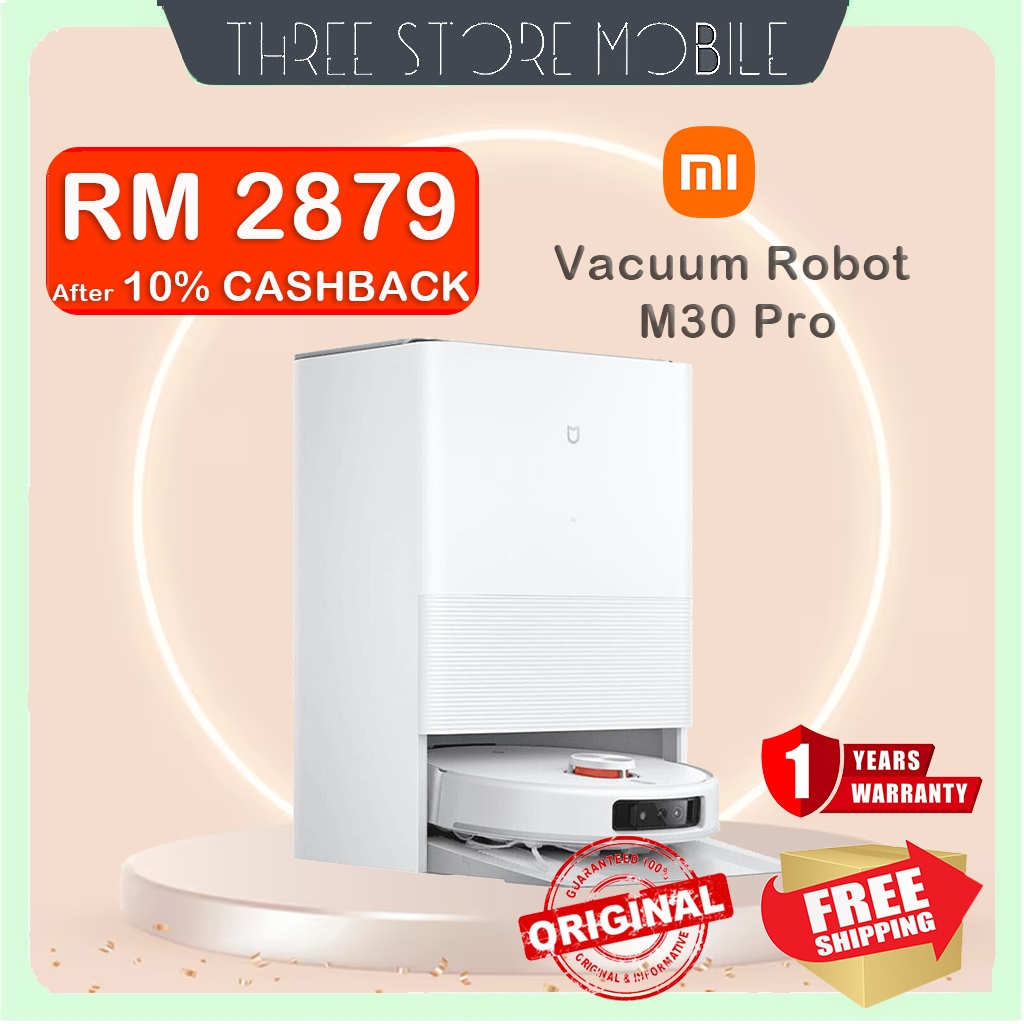 [Global Set] Xiaomi Mi smart Robot Vacuum Cleaner M3 Pro | Cleaner ...
